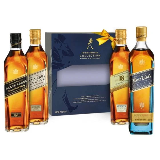 Johnnie Walker Collection Gift Set 4 x 200ML – Liquor Mates
